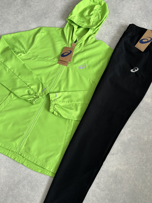 Asics Trainingspak Lichtgroen