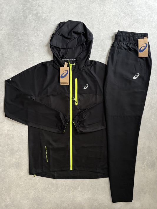 Asics Trainingspak Zwart/Geel